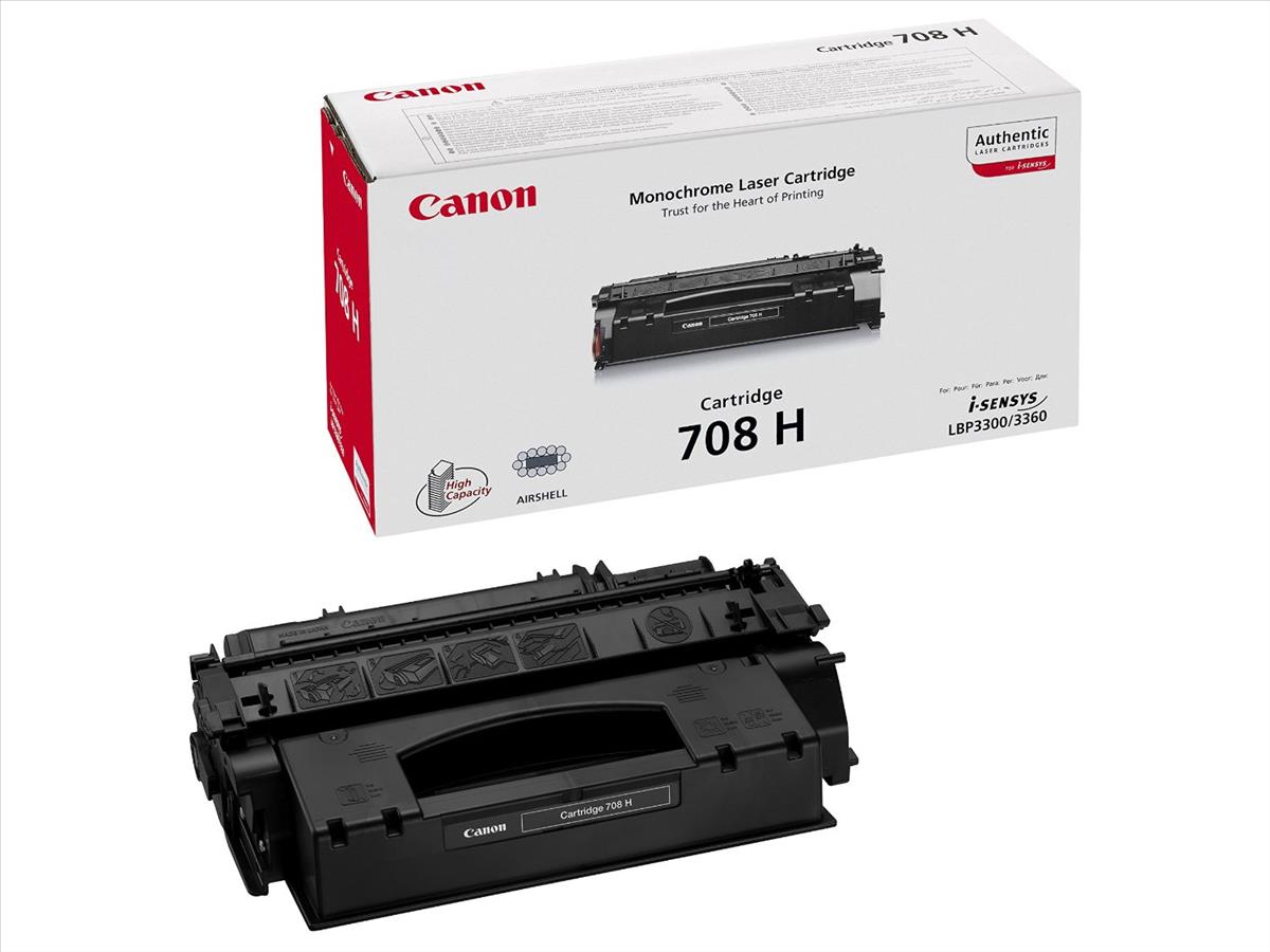 Genuine Canon 708H (0917B002) Black Toner Cartridge (VAT included) – Ink Robot