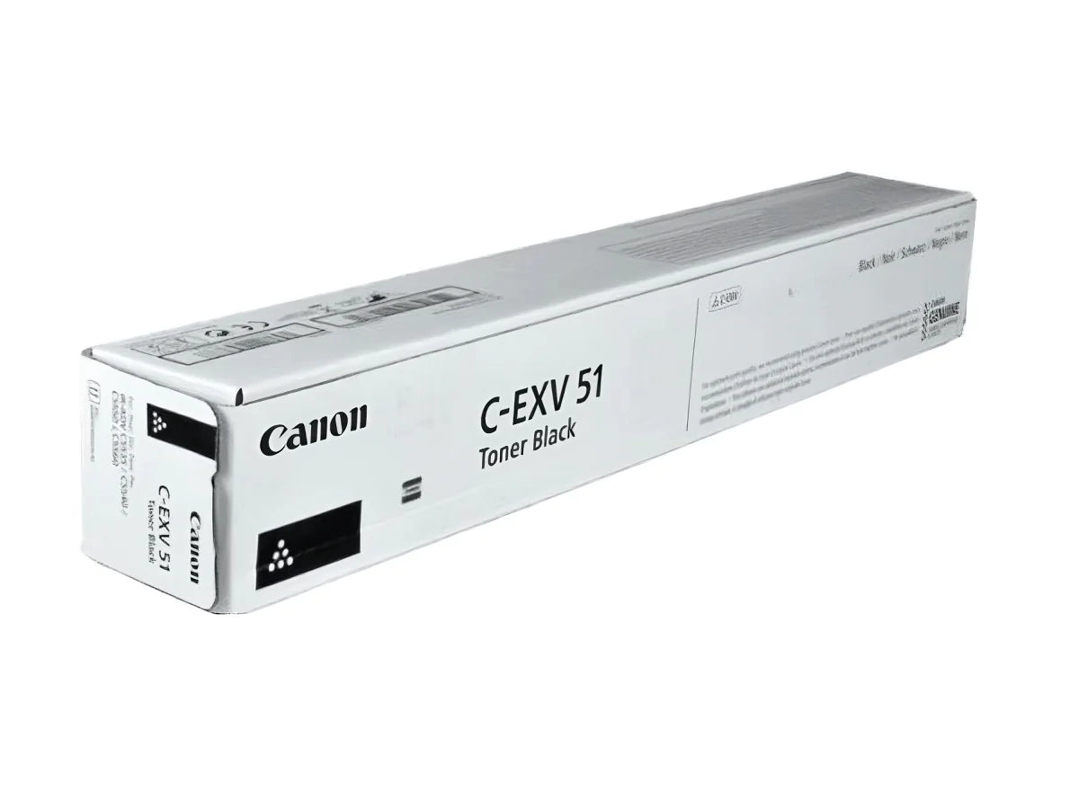 Genuine Canon C-EXV51B 0481C002AA Black Toner Cartridge (VAT included) – Ink Robot