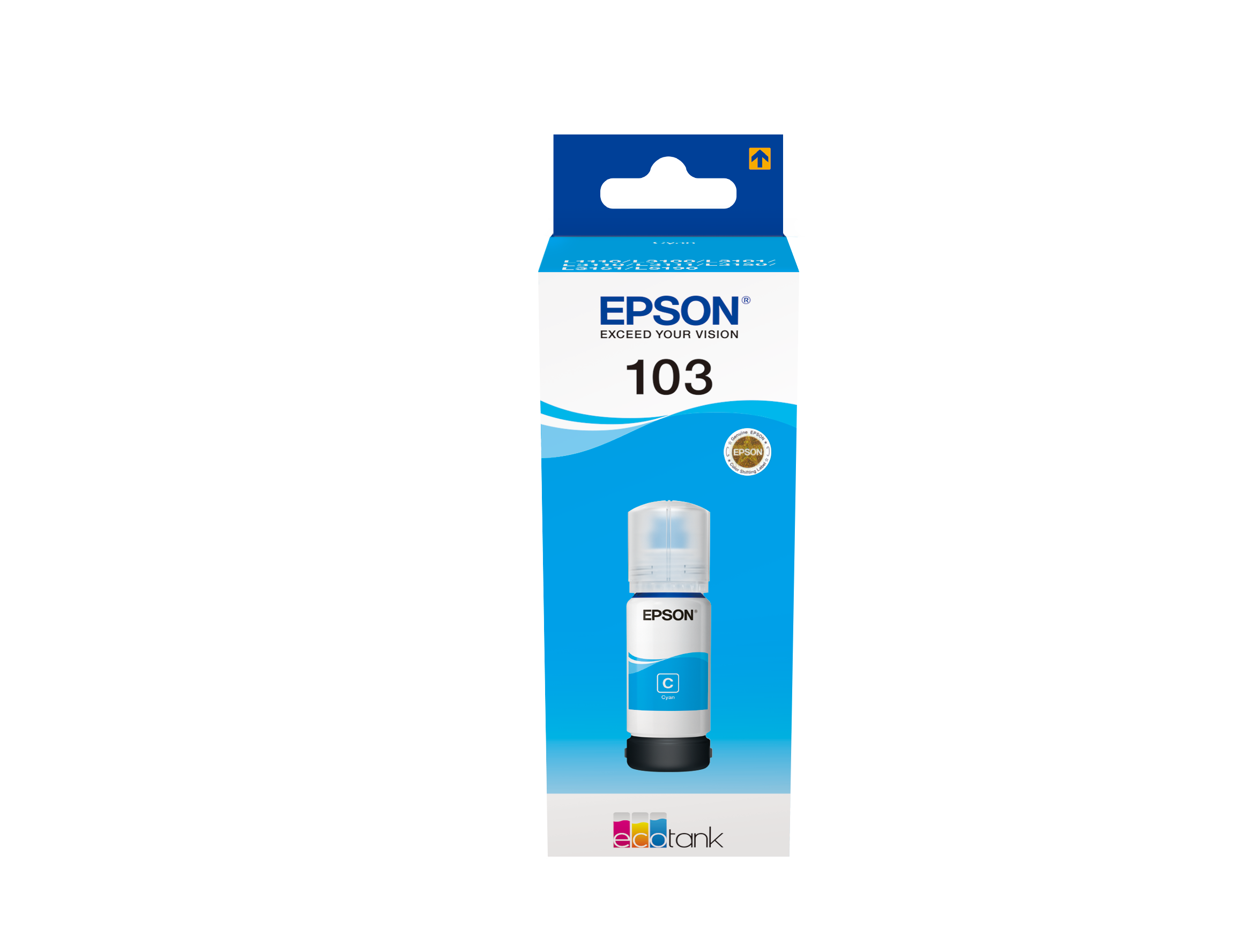 Genuine Epson 103 Cyan Ink Bottle – Ink Robot