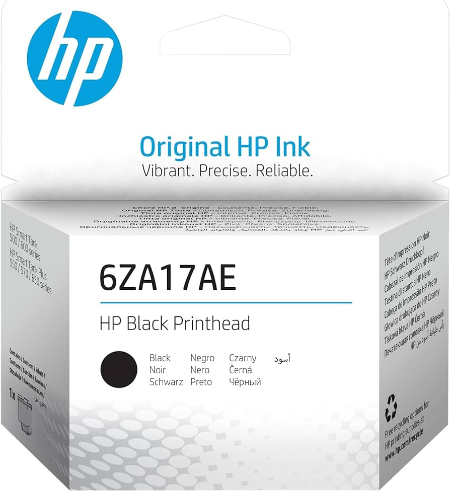 Genuine HP 6ZA17AE Black Printhead – Ink Robot