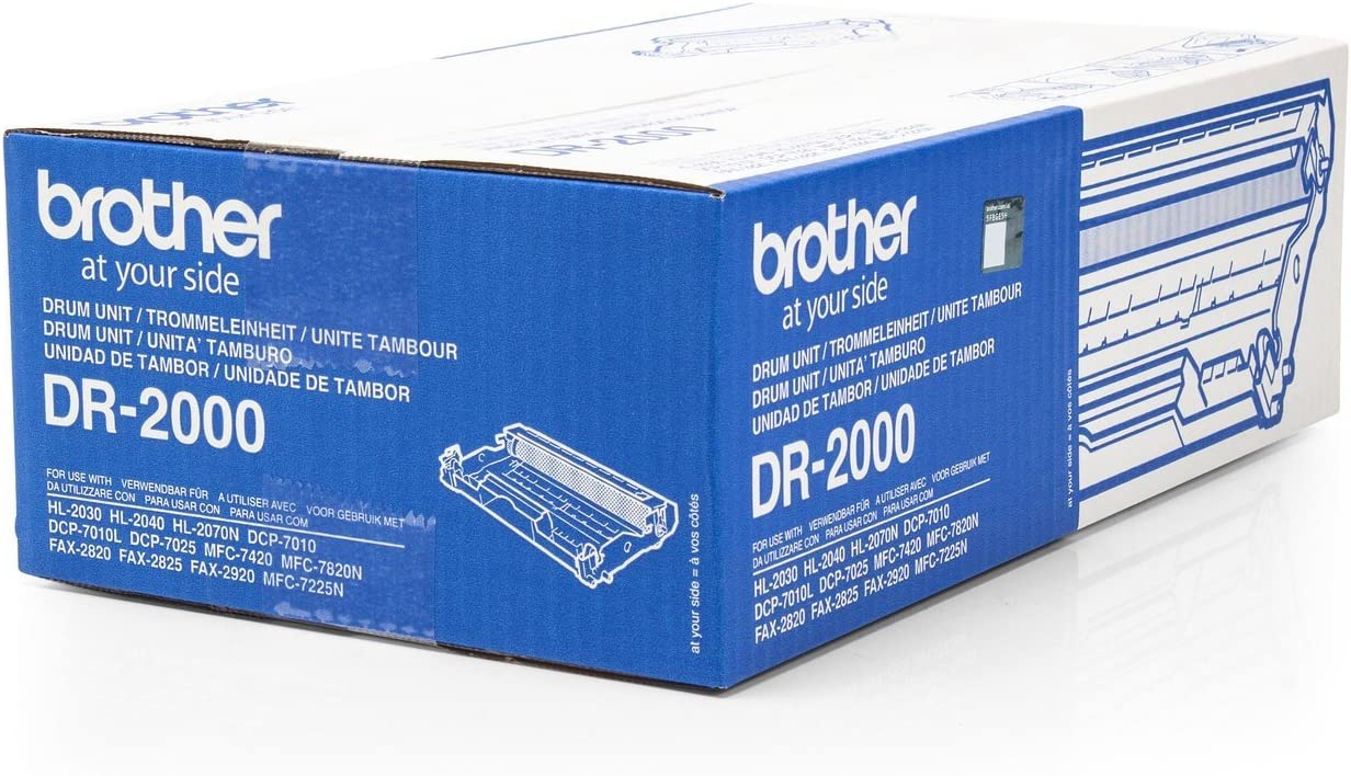 Genuine Brother DR2000 Black Printer Drum Unit – Ink Robot