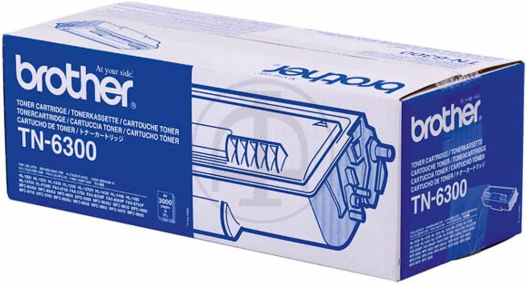 Genuine Brother TN6300 Black Printer Toner Cartridge – Ink Robot