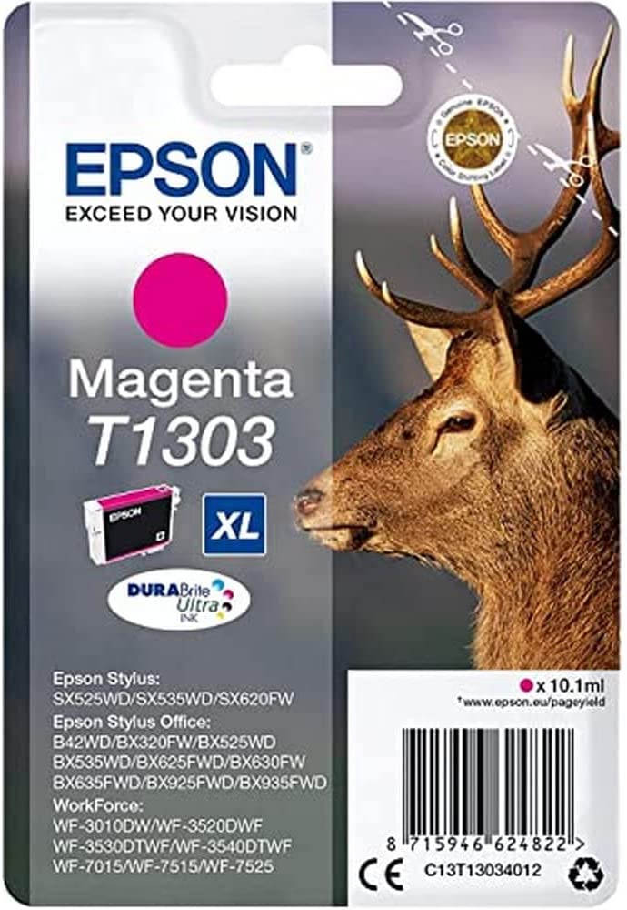 Genuine Epson T1303 Magenta Ink Cartridge – Ink Robot