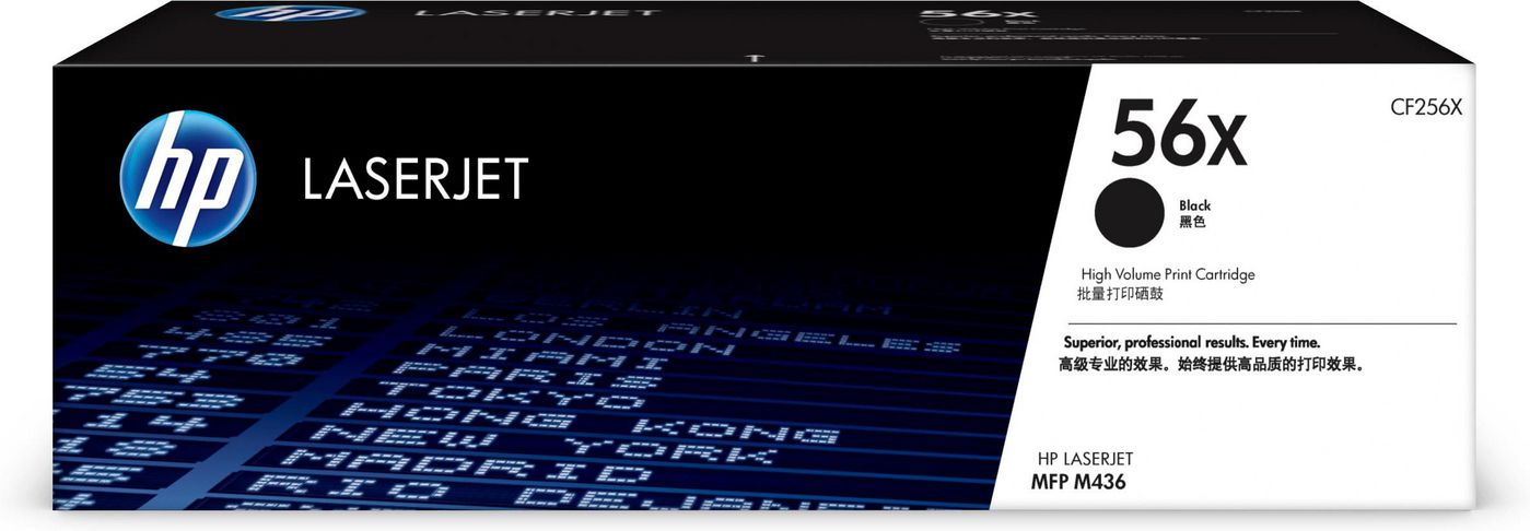 Genuine HP CF256X (56X) Black Toner Cartridge (VAT included) – Ink Robot