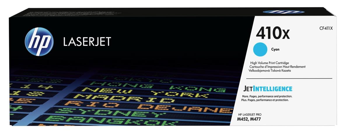 Genuine HP CF411X (410X) Cyan Toner Cartridge (VAT included) – Ink Robot