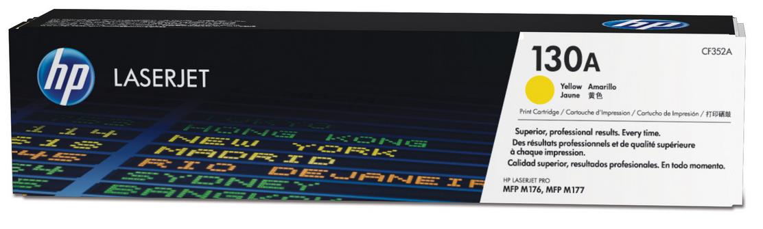 Genuine HP CF352A (130A) Yellow Toner Cartridge (VAT included) – Ink Robot