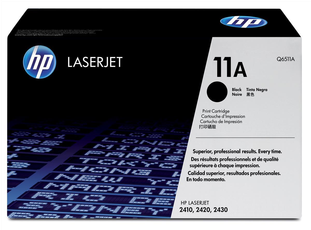 Genuine HP Q6511A (11A) Black Toner Cartridge (VAT included) – Ink Robot