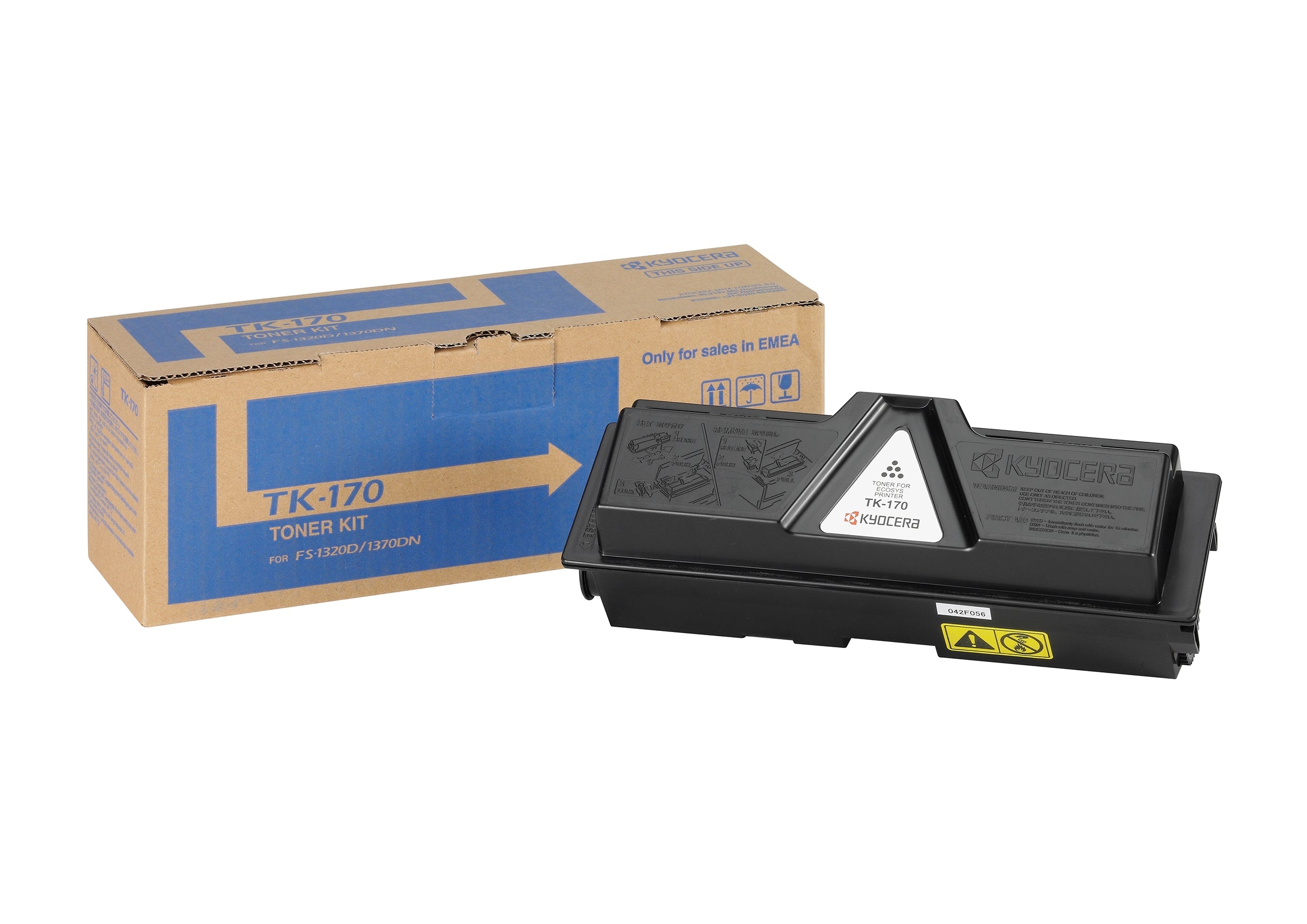 Genuine Kyocera TK-170 (1T02LZ0NLC) Black Toner Cartridge (VAT include ...