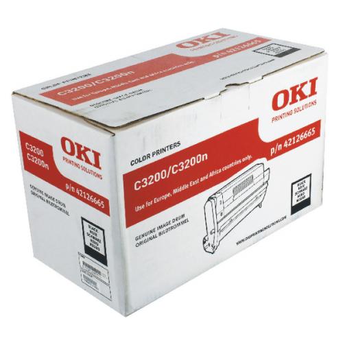 Genuine Oki 42126665 (C3200) Black Drum Unit (VAT included) – Ink Robot