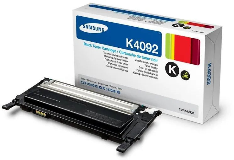 Genuine Samsung CLT-K4092S (SU138A) Black Toner Cartridge (VAT include ...