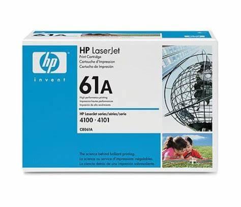 Genuine HP C8061A (61A) Black Toner Cartridge (VAT included) – Ink Robot