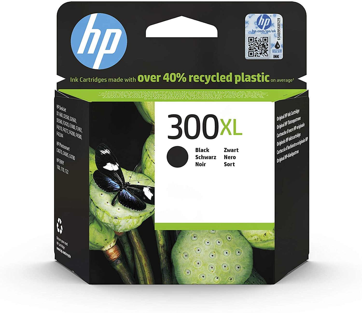 Genuine HP 300XL Black Ink Cartridge CC641EE – Ink Robot