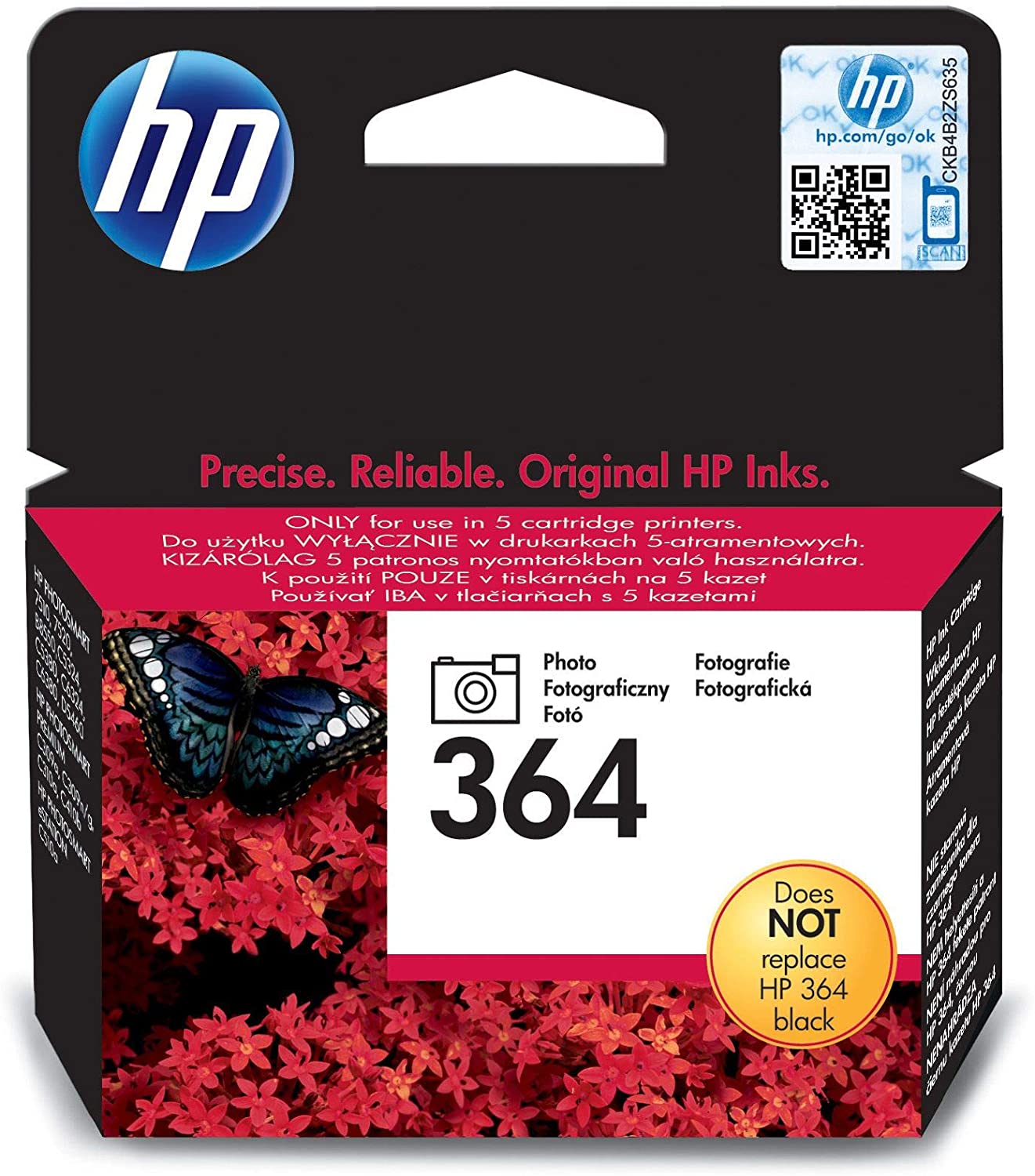 Genuine HP 364 Photo Black Ink Cartridge CB317EE – Ink Robot